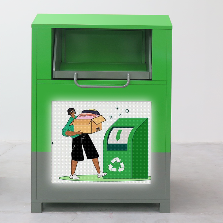 News - New Release: Factory Customized Smart Clothing Donation Boxes ...