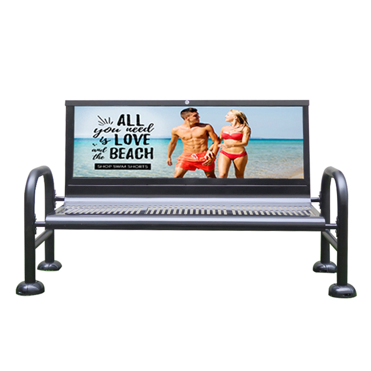 Wholesale Commercial Bus Stop Bench Advertising Factory Wholesale ...