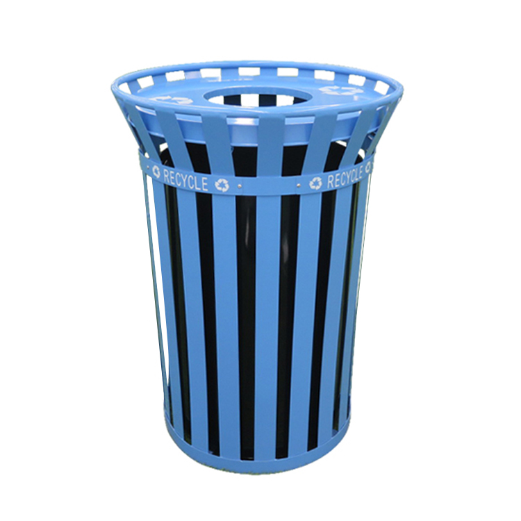 Wholesale 38 Gallon Blue Industrial Outdoor Waste Receptacles ...