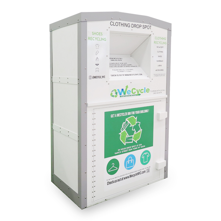 Wholesale Wholesale Waterproof Clothing Donation Bin Steel Clothes ...