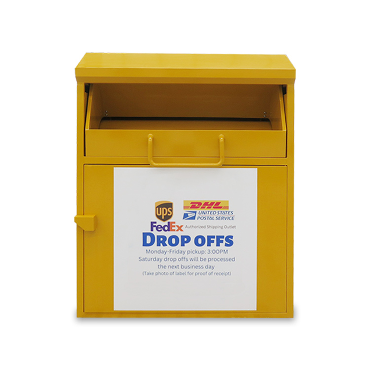 Wholesale Charity Clothes Donation Bin Metal Clothing Donation Drop Off ...